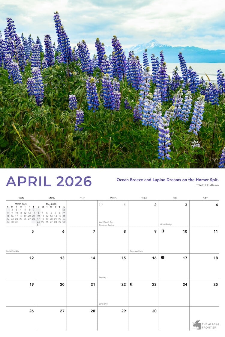2026 Alaska Calendar Now Available | 12 Beautiful Pictures of Alaska ...