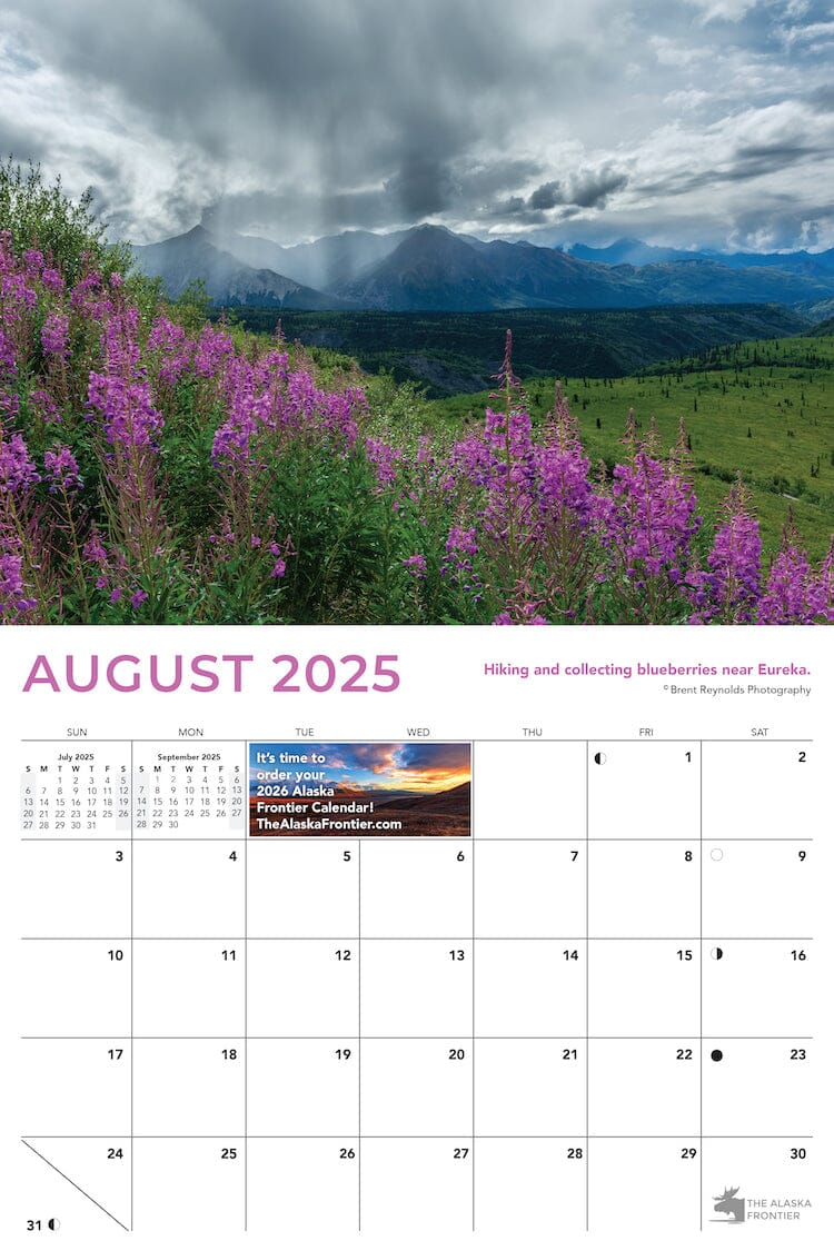 2025 Alaska Calendar | Get Free Shipping For A Limited Time - The ...